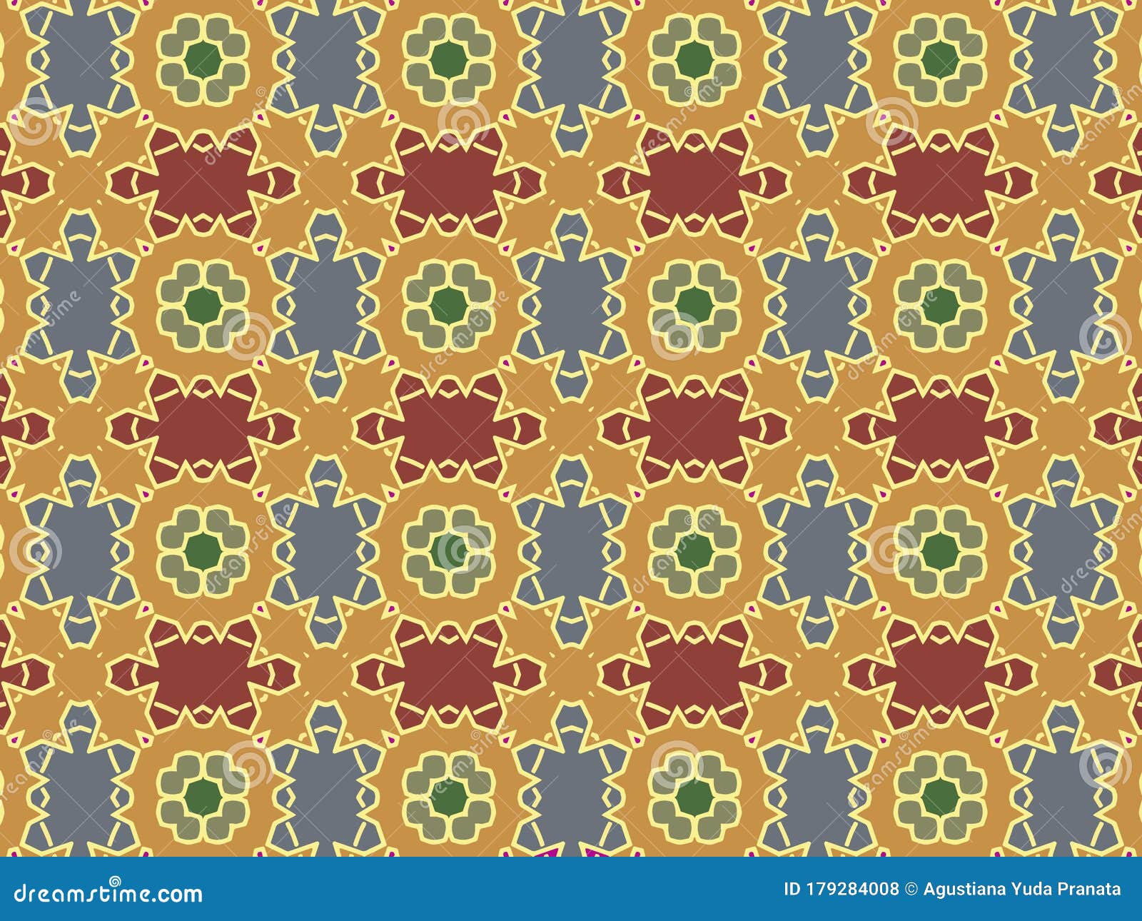 Islamic Pattern Illustration Stock Vector - Illustration of design ...