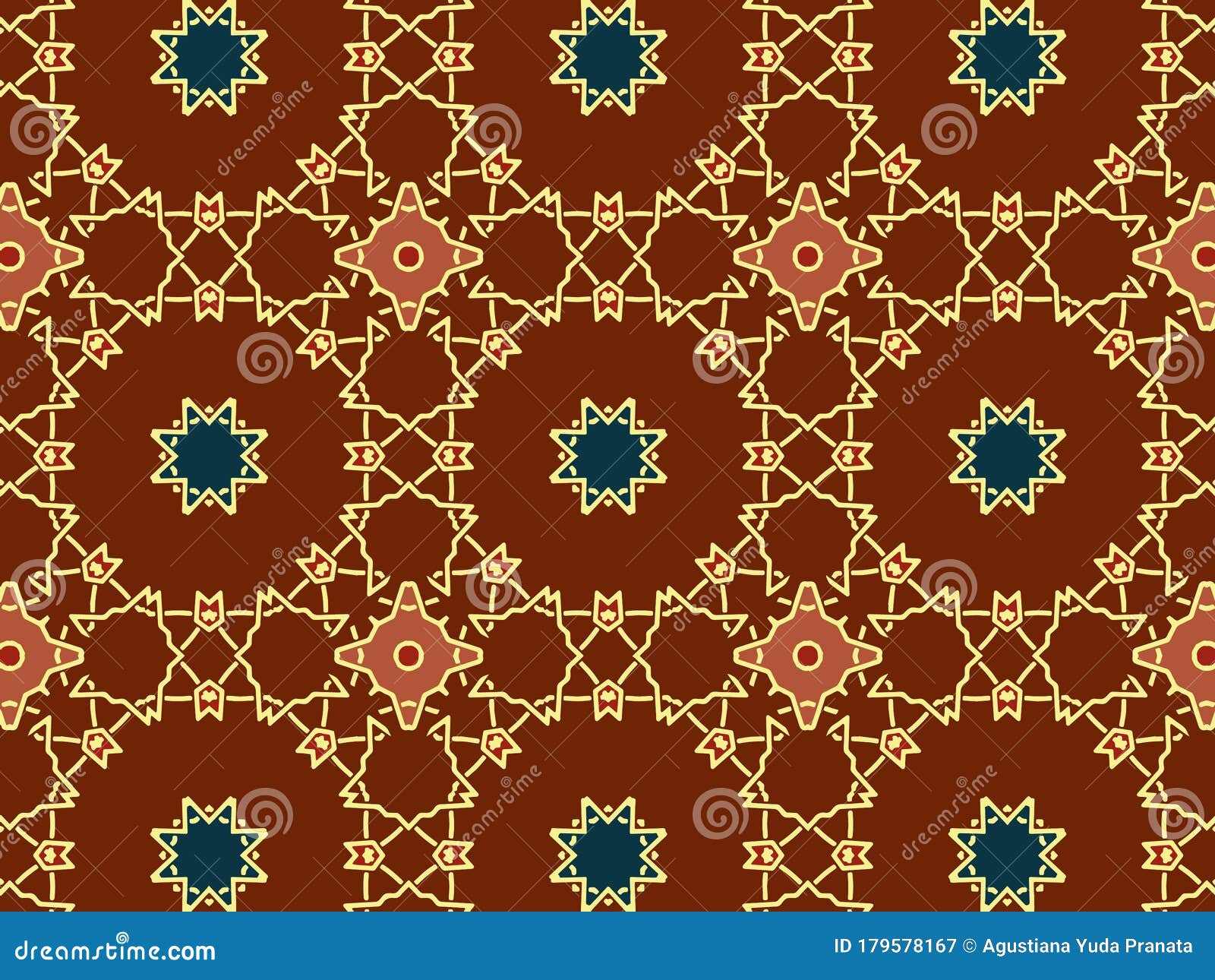 Islamic Pattern Illustration Stock Illustration - Illustration of ...
