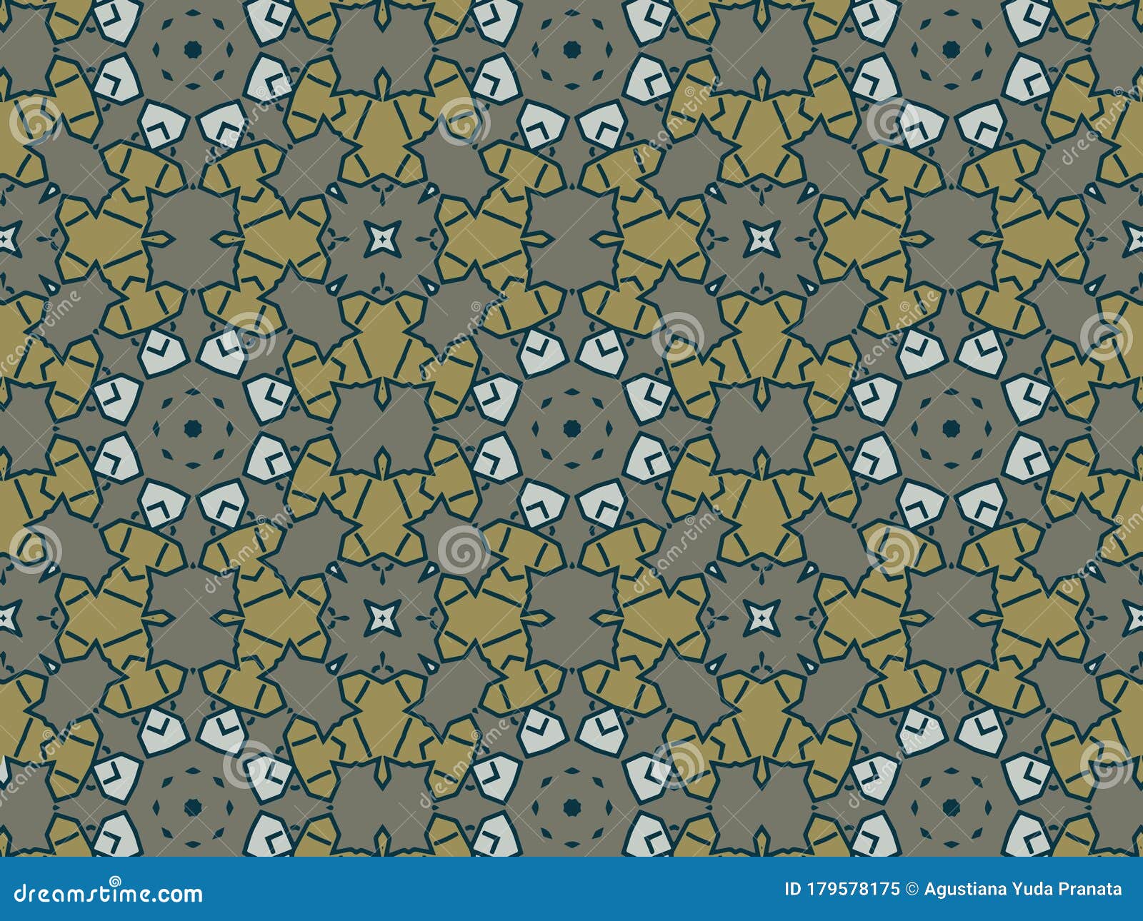 Islamic Pattern Illustration Stock Illustration - Illustration of ...