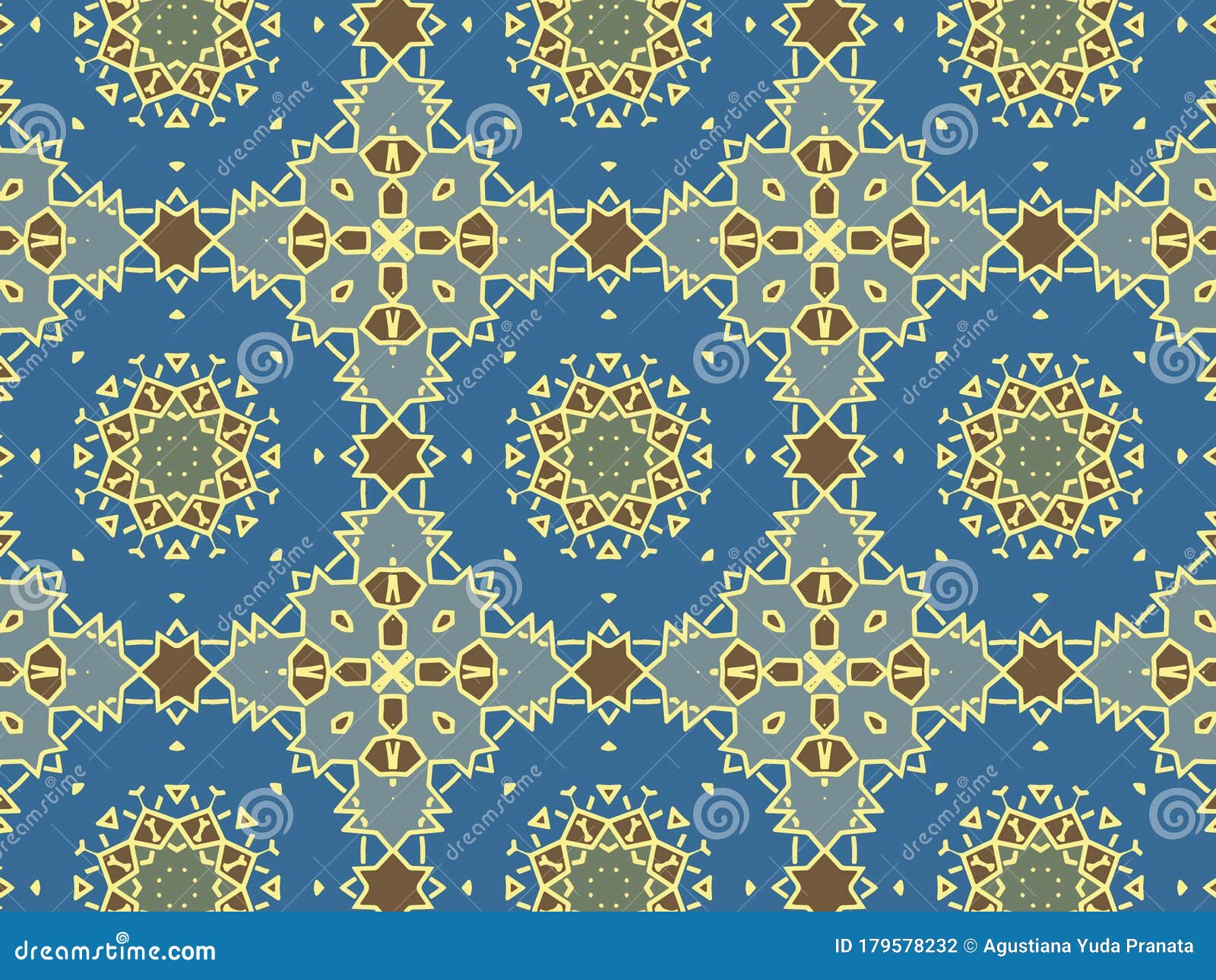 Islamic Pattern Illustration Stock Illustration - Illustration of ...