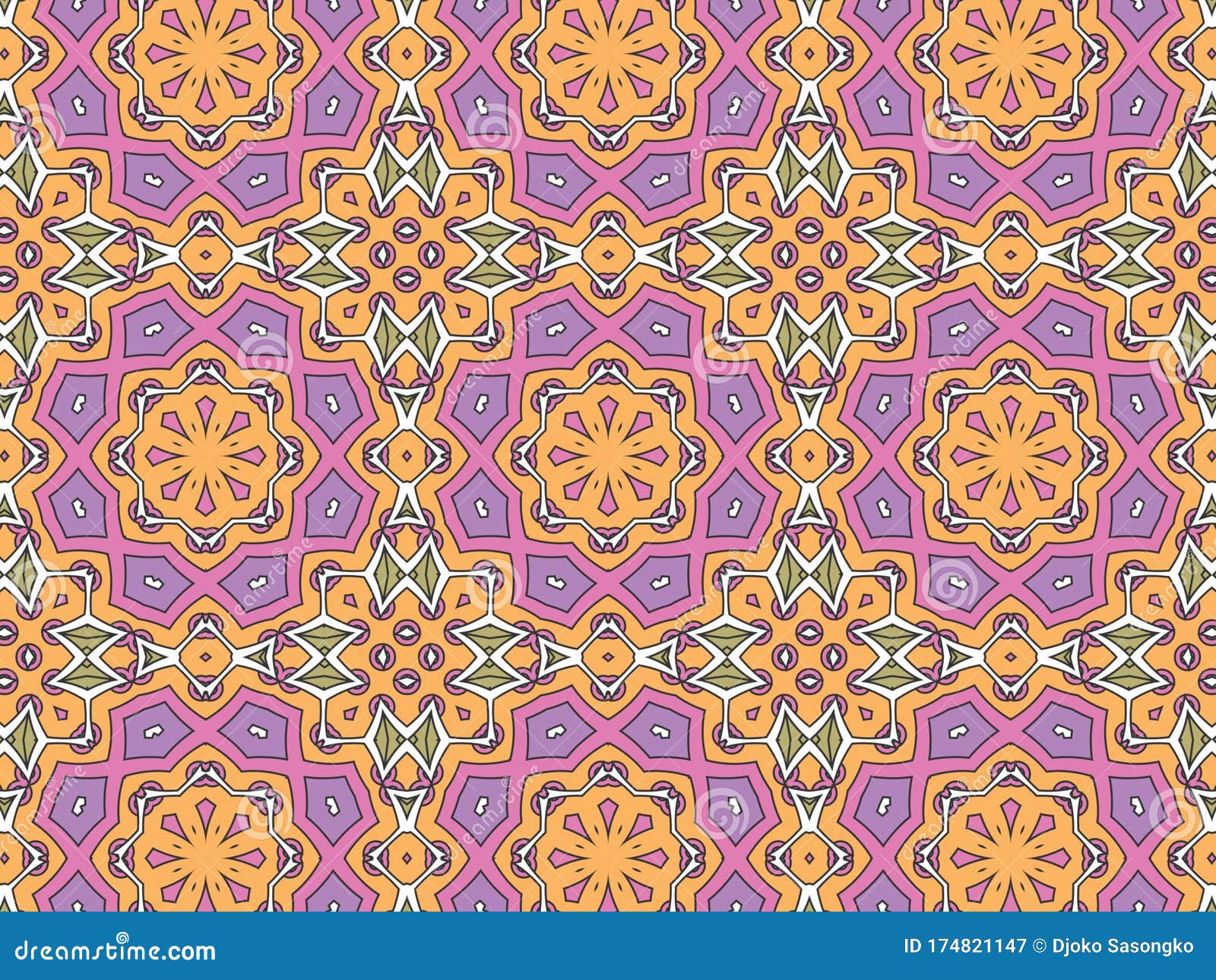 Islamic pattern stock image. Image of asian, arabesque - 174821147
