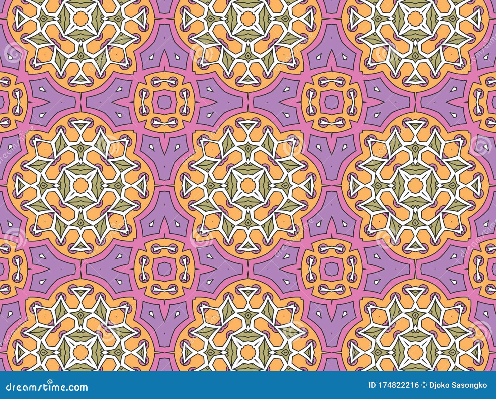 Islamic pattern stock photo. Image of moroccan, design - 174822216