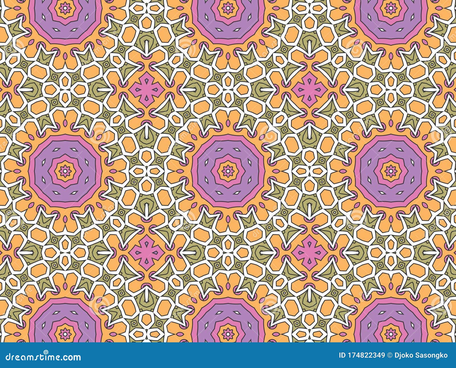 Islamic pattern stock image. Image of graphic, background - 174822349