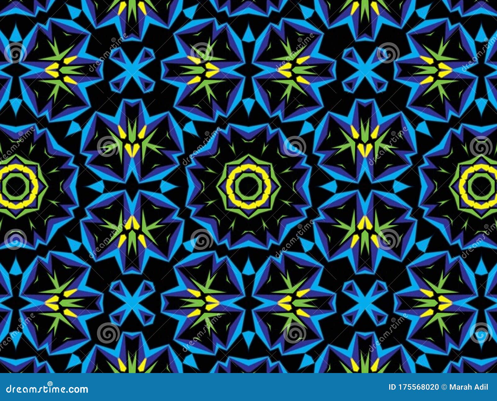 Islamic Pattern stock illustration. Illustration of card - 175568020