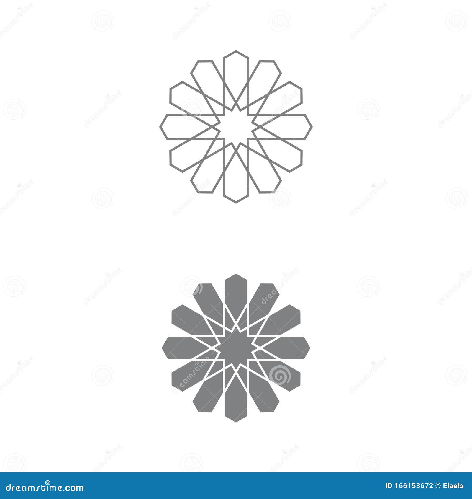 Islamic Pattern Vector Illustration Stock Vector - Illustration of ...