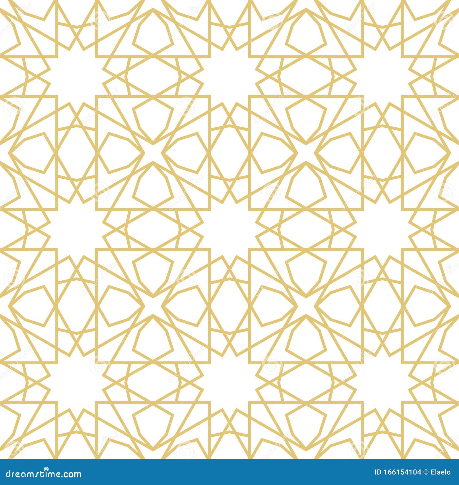 Islamic Pattern Vector Illustration Stock Vector - Illustration of ...