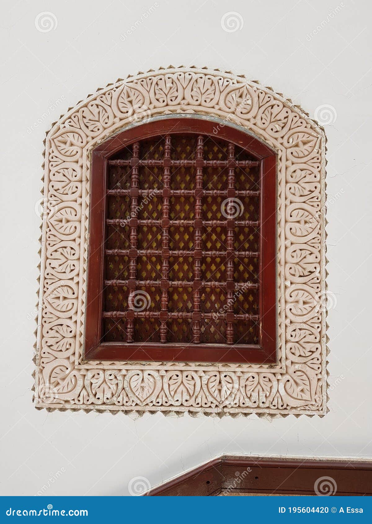 Islamic patterned Window stock photo. Image of circle - 195604420