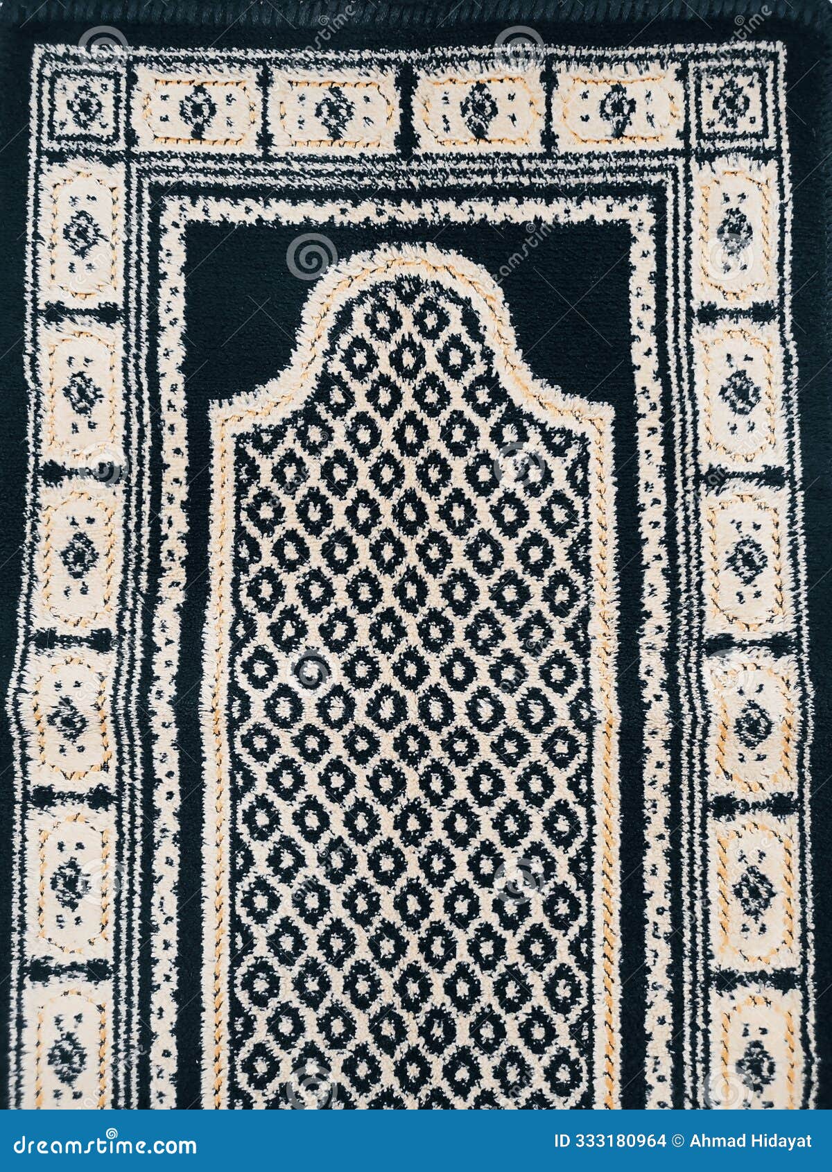 Islamic Patterns on Prayer Mats, Muslim Prayer Tools Stock Photo ...