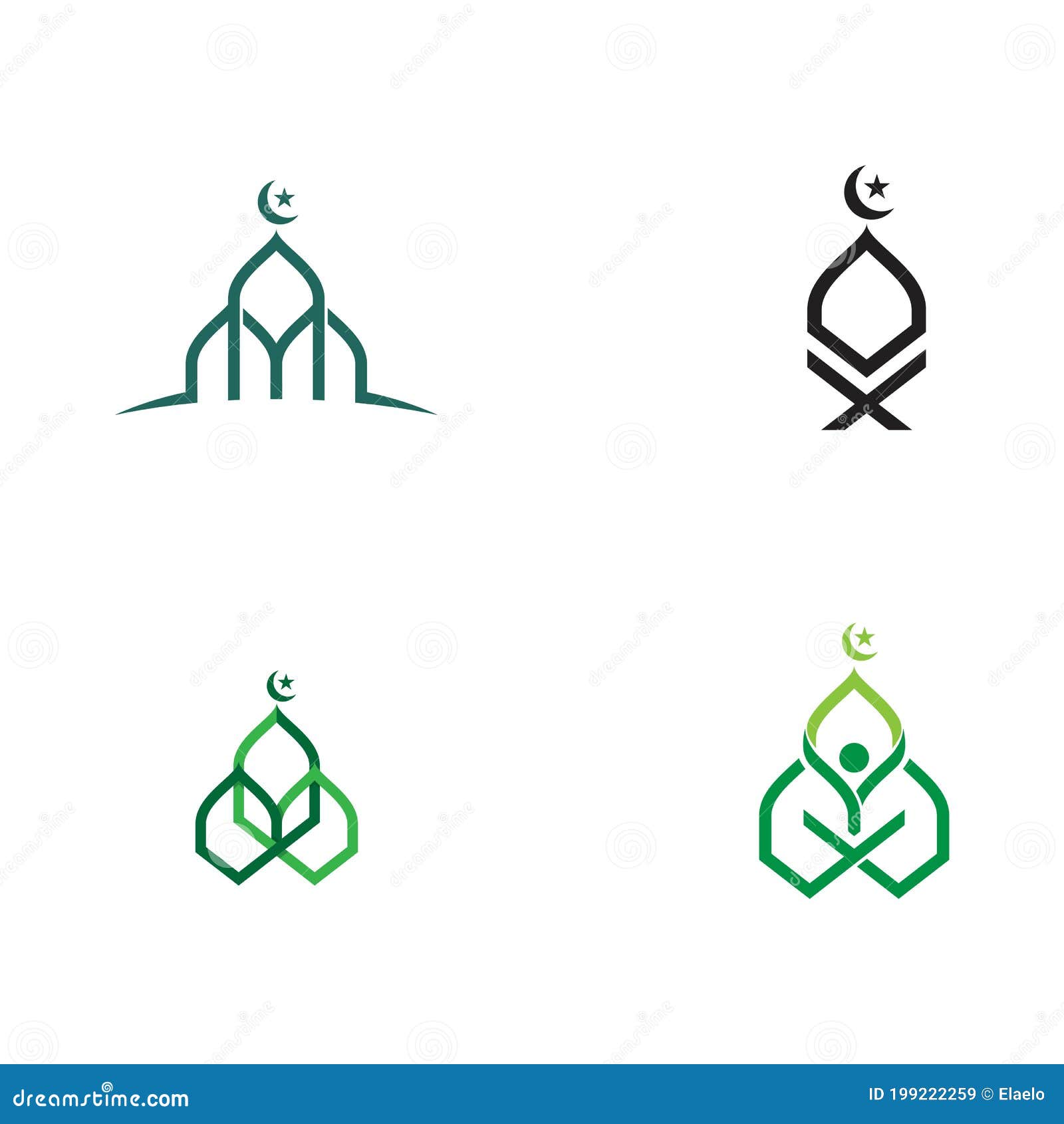 Islamic School Vector Icon Design Stock Vector - Illustration of ...