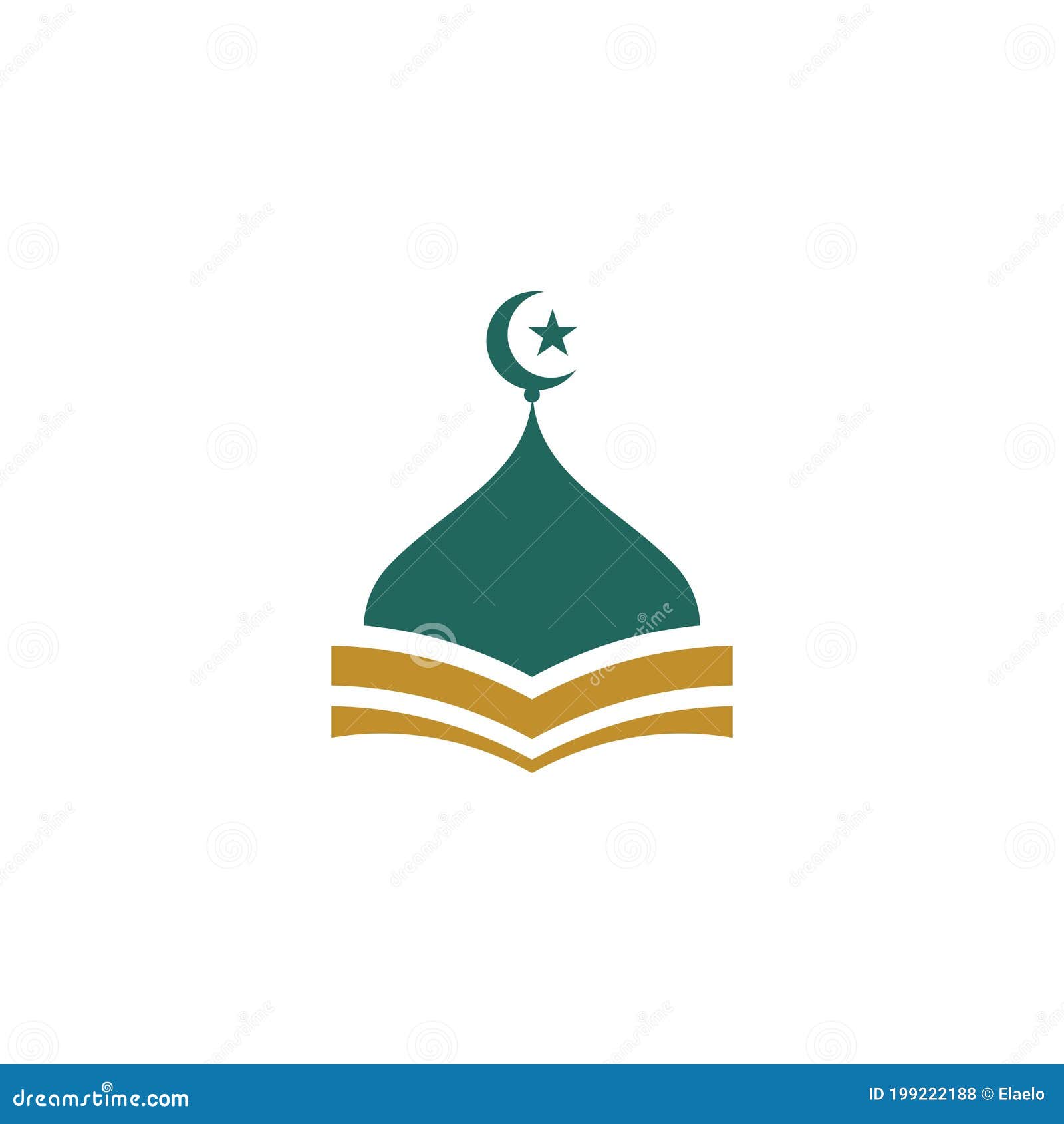 Islamic School Vector Icon Design Stock Vector - Illustration of ...