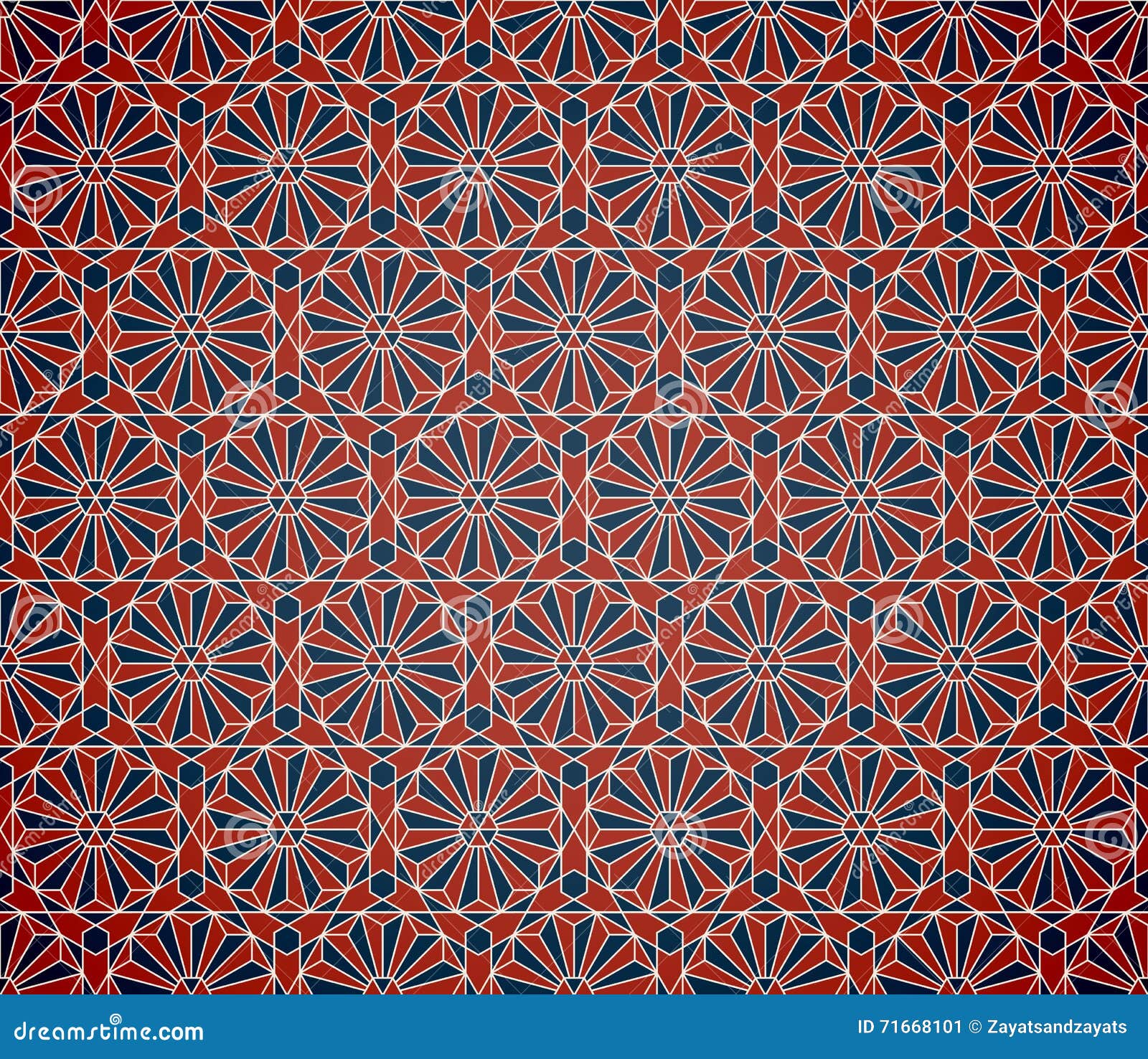 Islamic seamless pattern stock vector. Illustration of asian - 71668101