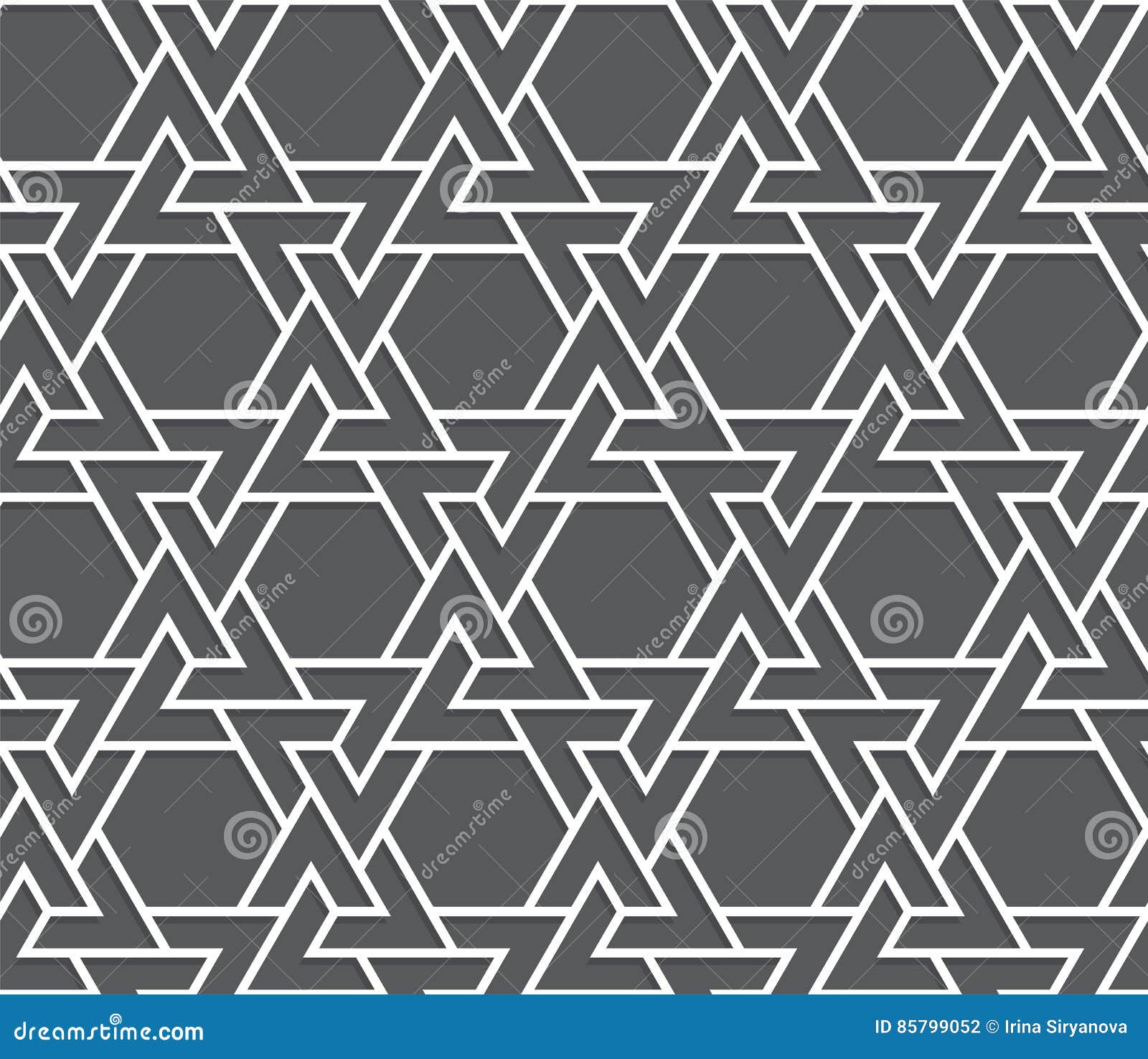 Islamic seamless vector stock vector. Illustration of interlacing ...