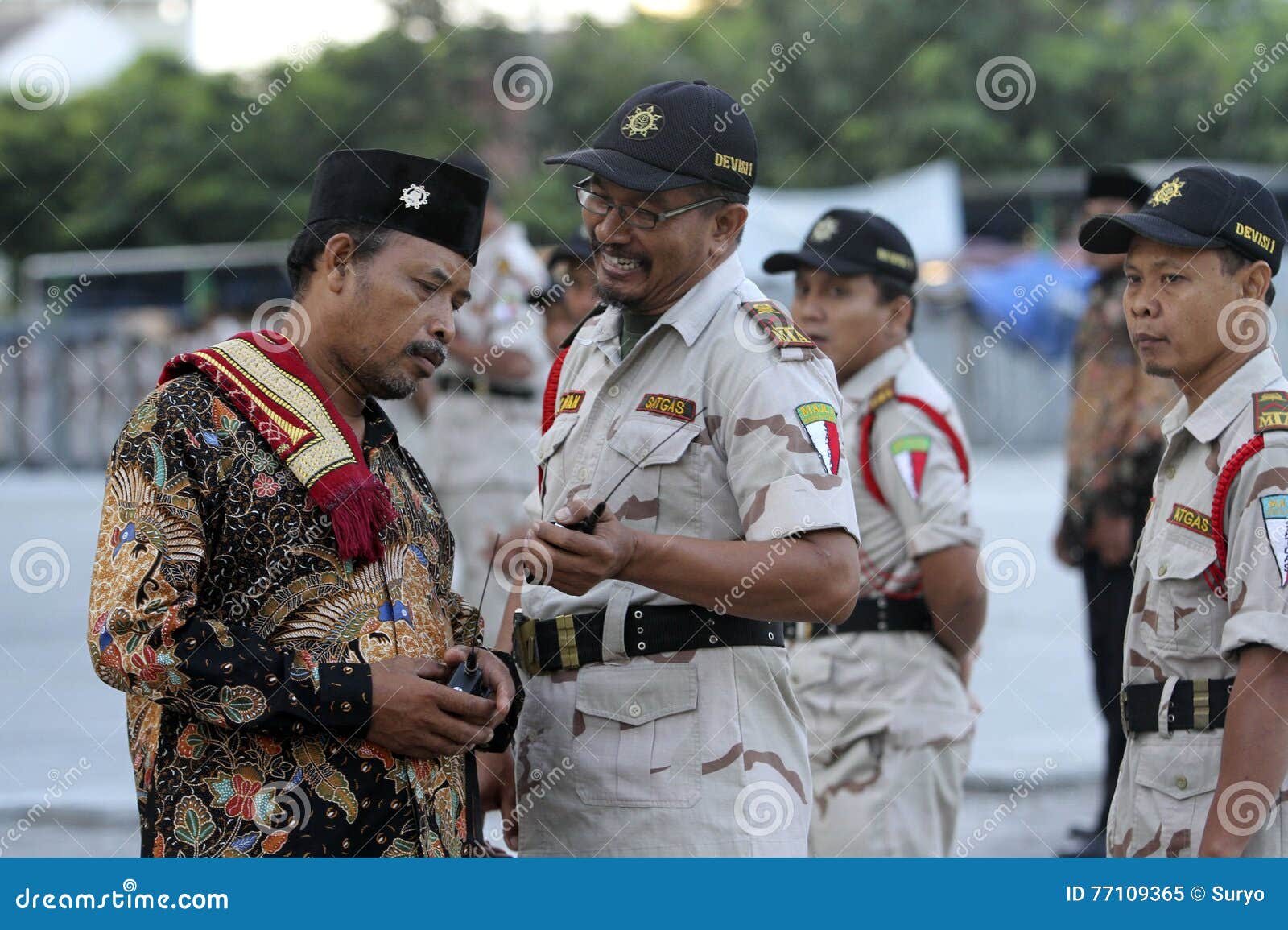 Islamic security guard editorial image. Image of city - 77109365