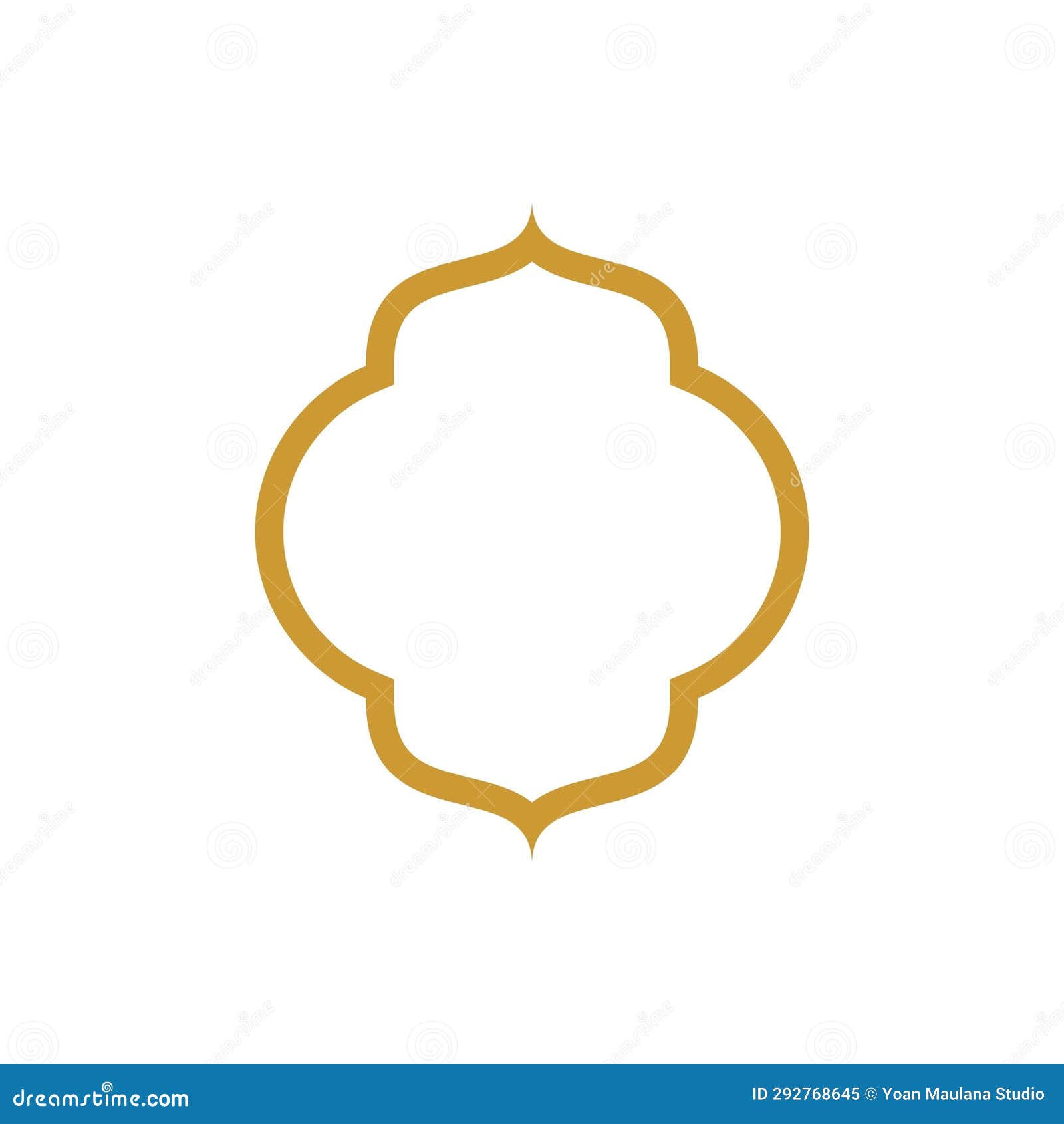 Islamic Shape Outline - Vector Stock Vector - Illustration of islamic ...