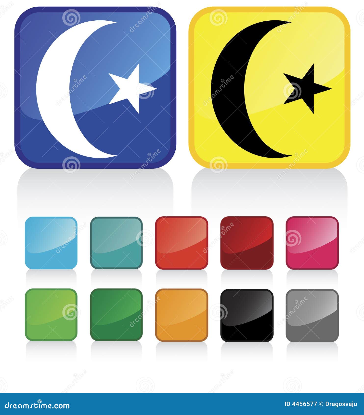 Islamic sign stock vector. Illustration of sign, vector - 4456577