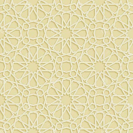 Islamic Star Gold Pattern stock vector. Illustration of moroccan - 47727162