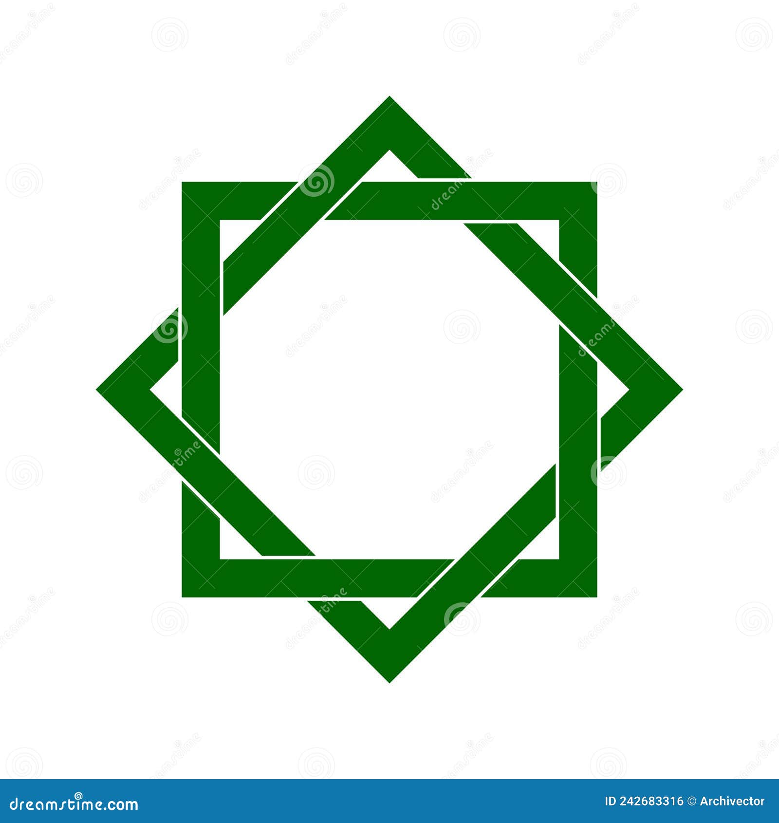 Octagonal Shape And Red Background Royalty-Free Stock Photography ...