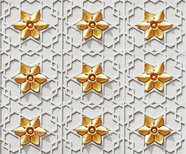 Islamic star pattern. stock image. Image of connected - 20050797