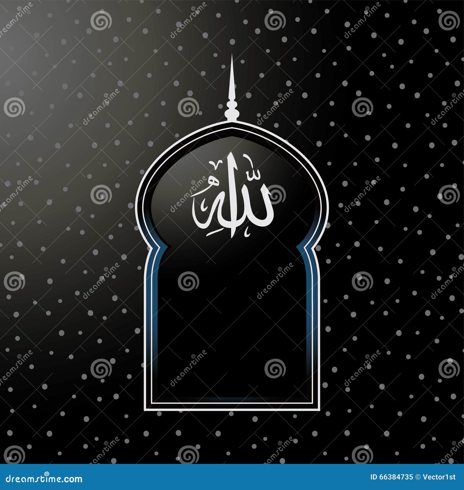 Islamic theme art stock vector. Illustration of brand - 66384735