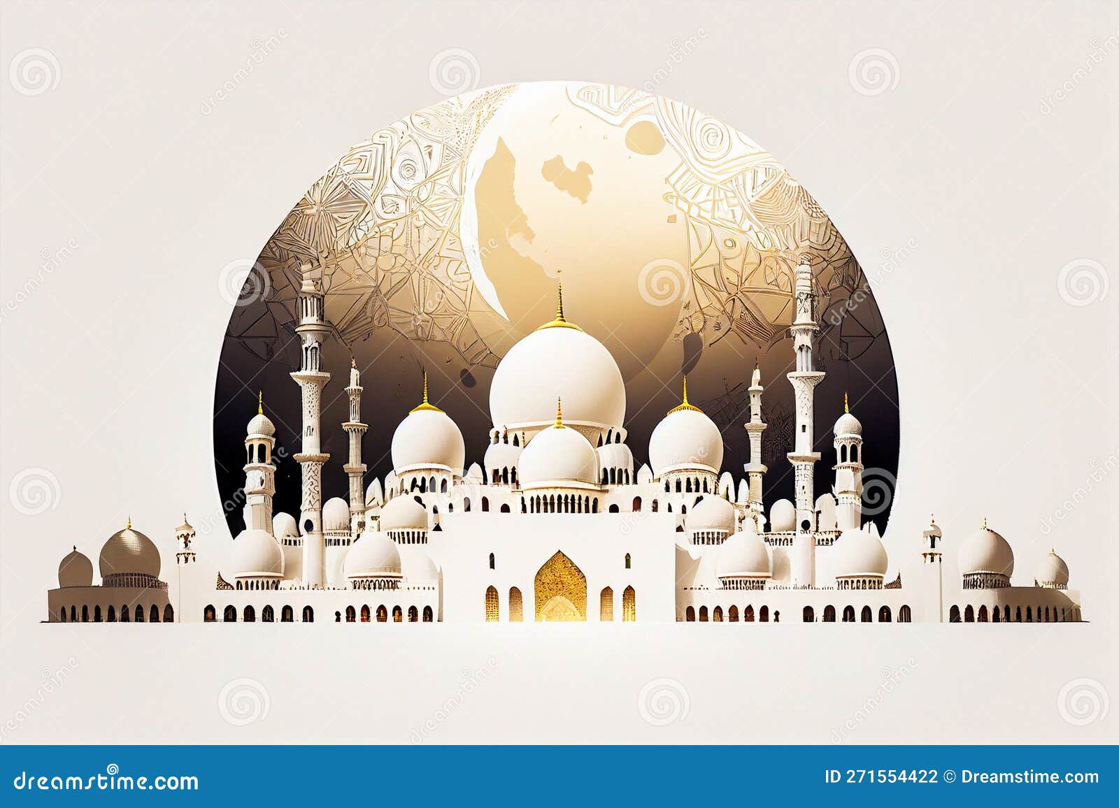 Islamic White and Clean Mosque Ramadan Background Ramadan Eid Ul Fitr ...