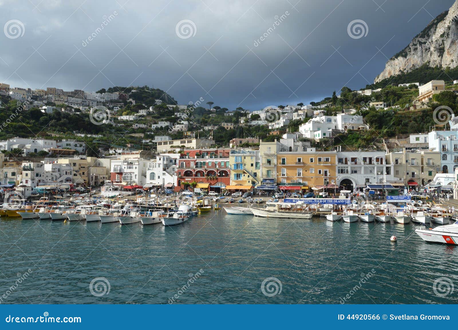 Island of Capri editorial photo. Image of vacation, mediterranean ...