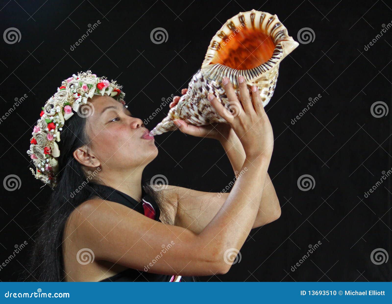 Island Girl stock photo. Image of headband, lifestyle - 13693510