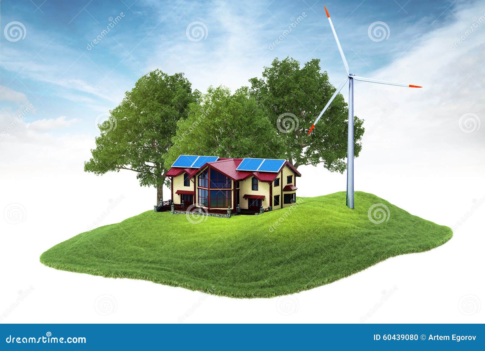 Floating House In The Air