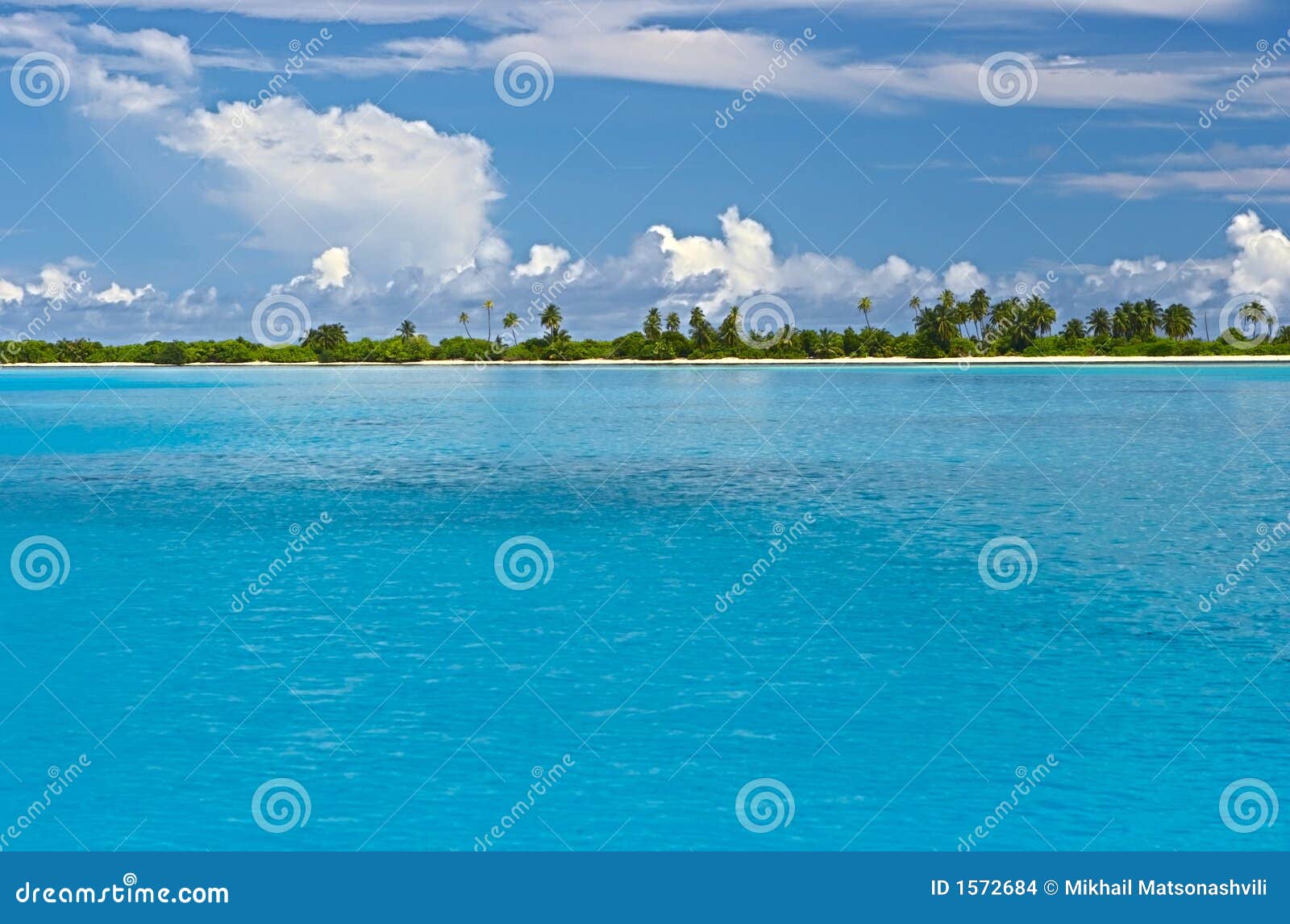 Island in Indian Ocean stock photo. Image of lagoon, nirvana - 1572684