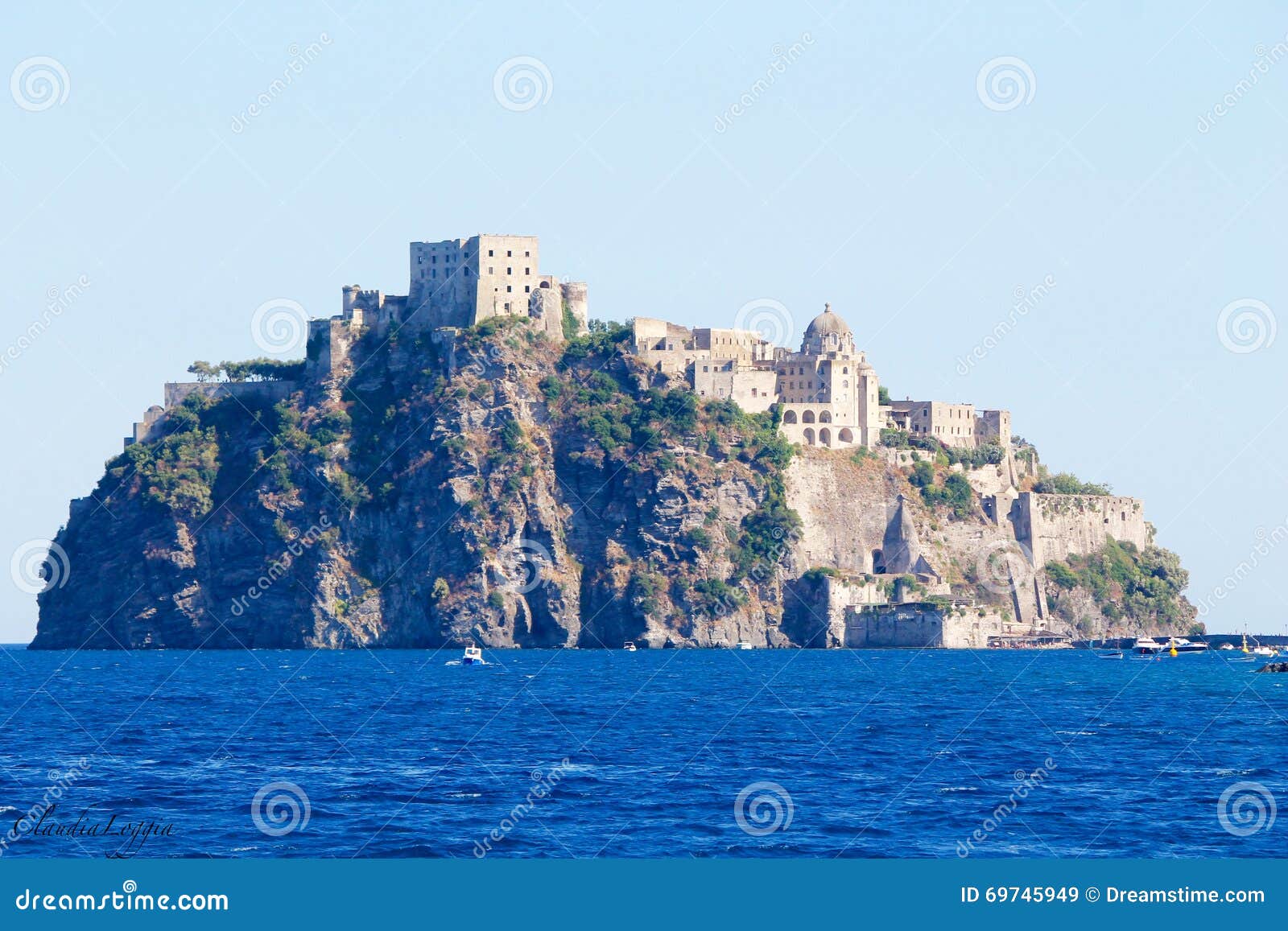 Island of Ischia editorial stock image. Image of romantic - 69745949