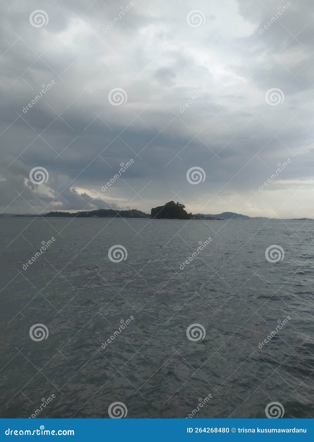The island of meriam stock photo. Image of windy, indonesia - 264268480