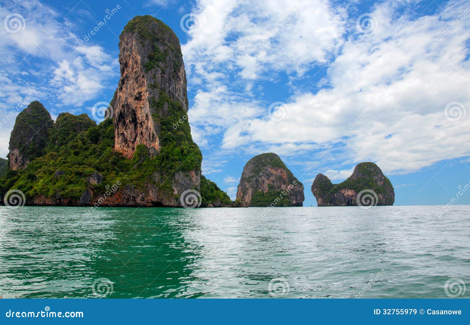 Island in the Middle of the Sea Stock Image - Image of island, leaves ...