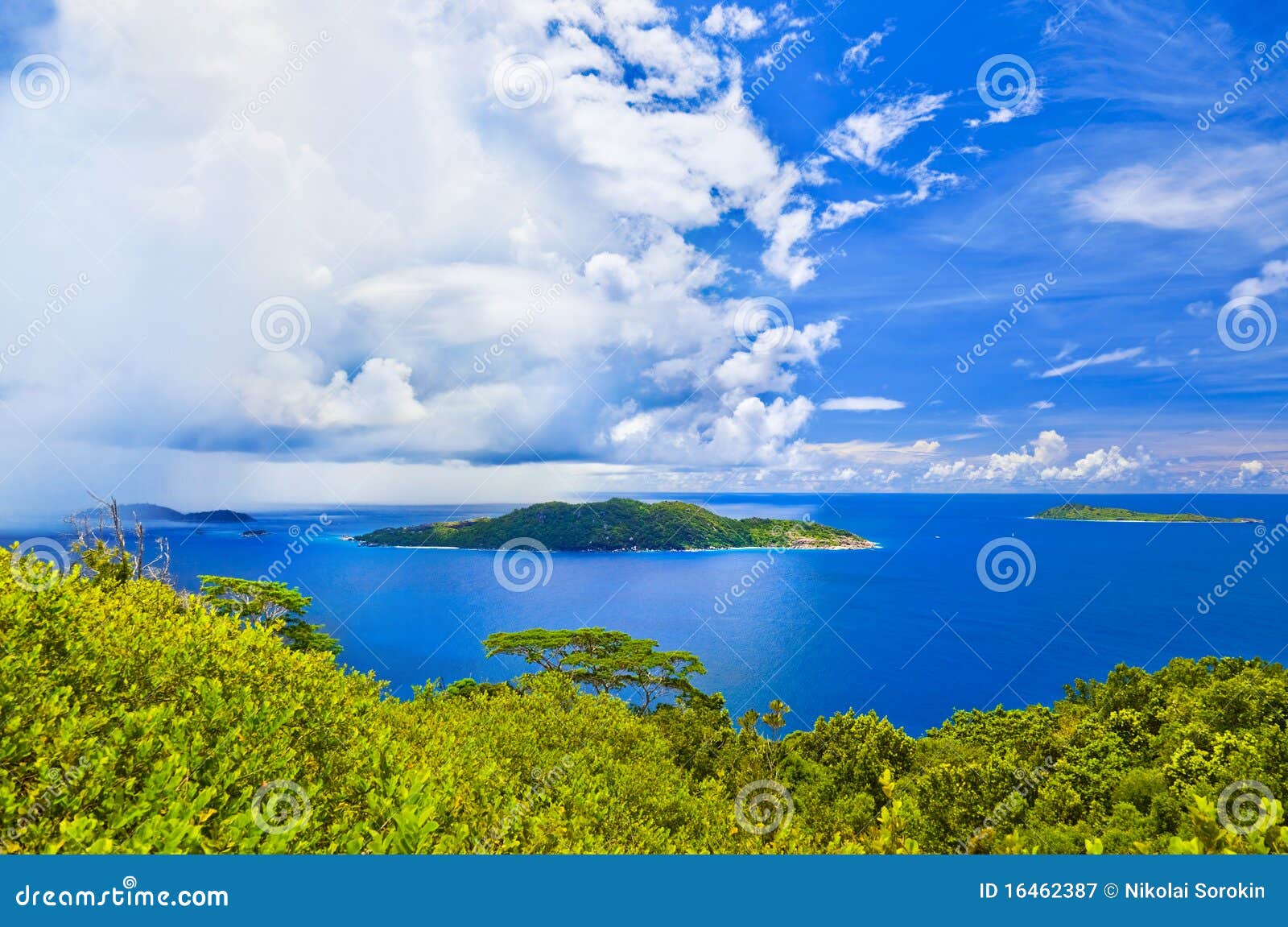 Island In Ocean Picture. Image: 16462387