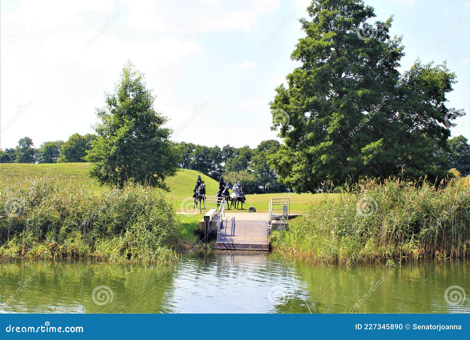 An Island in Ostrow Lednicki, Poland Stock Photo - Image of poland ...