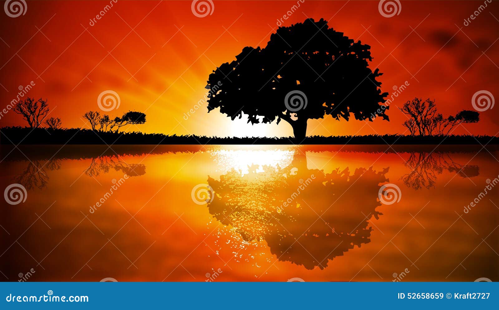 Island with Palm Trees at Sunset Stock Image - Image of backgrounds ...