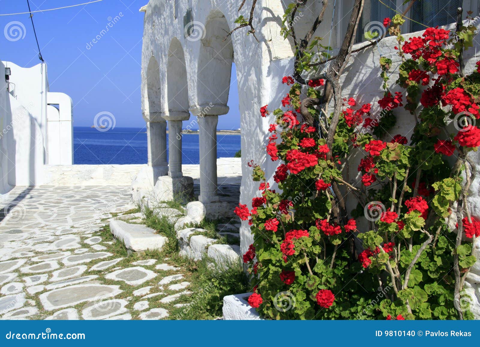 Island of Paros, Greece stock photo. Image of holiday - 9810140