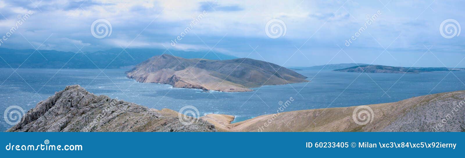 Island prvic stock image. Image of mountains, prvic, europe - 60233405
