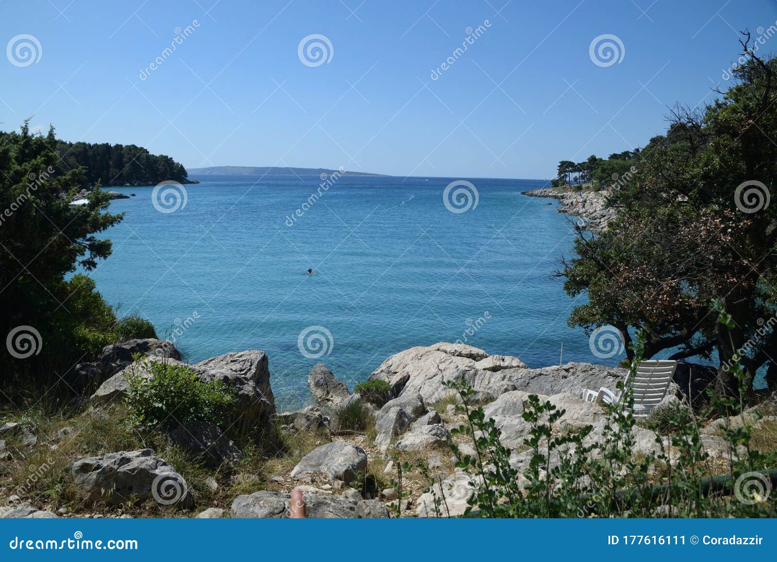 Island of Rab stock image. Image of holiday, shorebird - 177616111