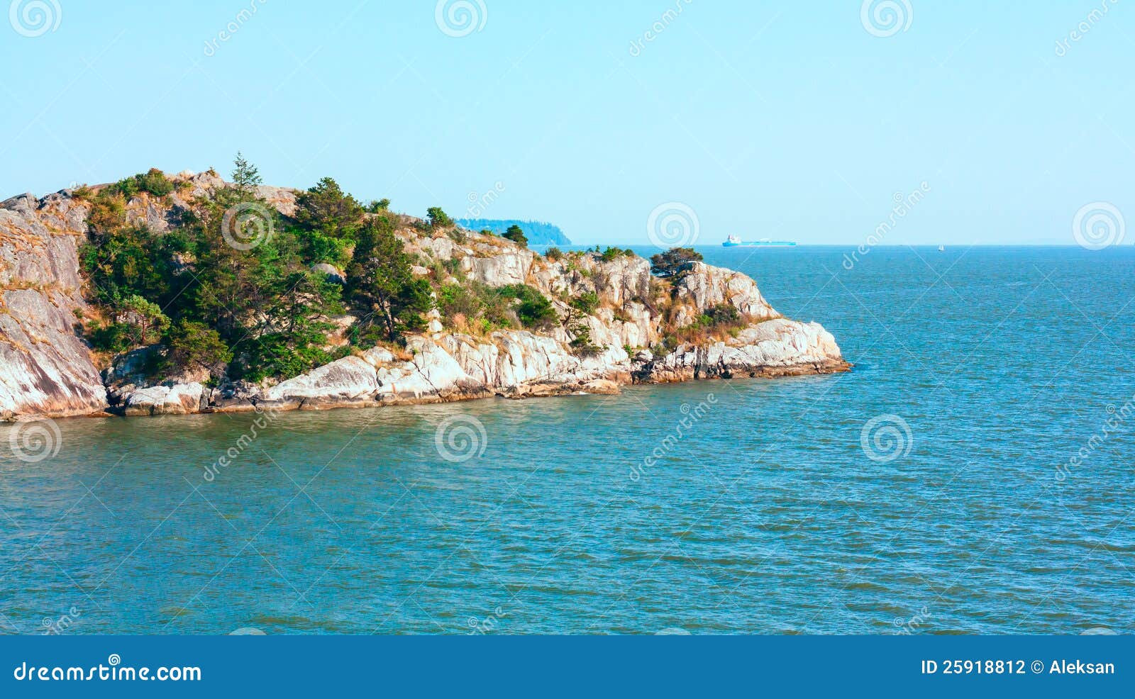Island rock face. stock photo. Image of nature, rocky - 25918812