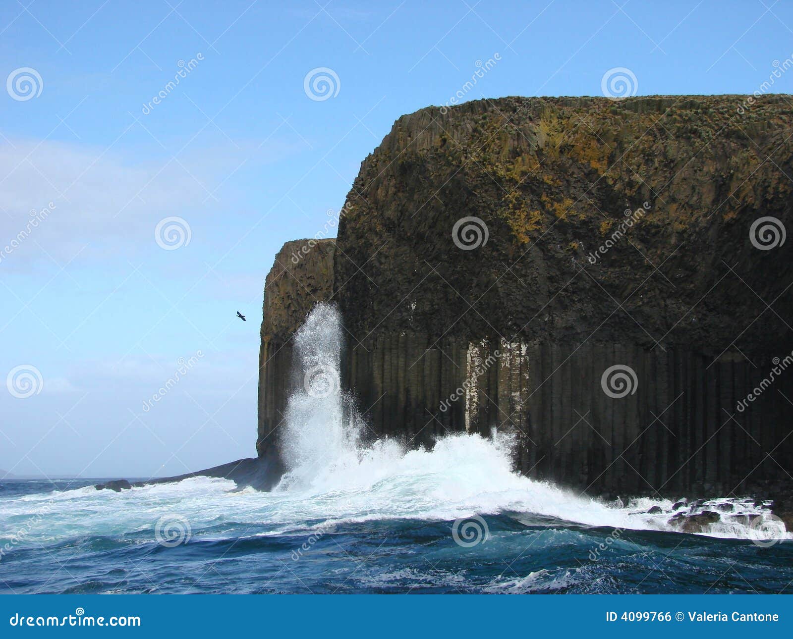 The island of Staffa stock photo. Image of water, northern - 4099766