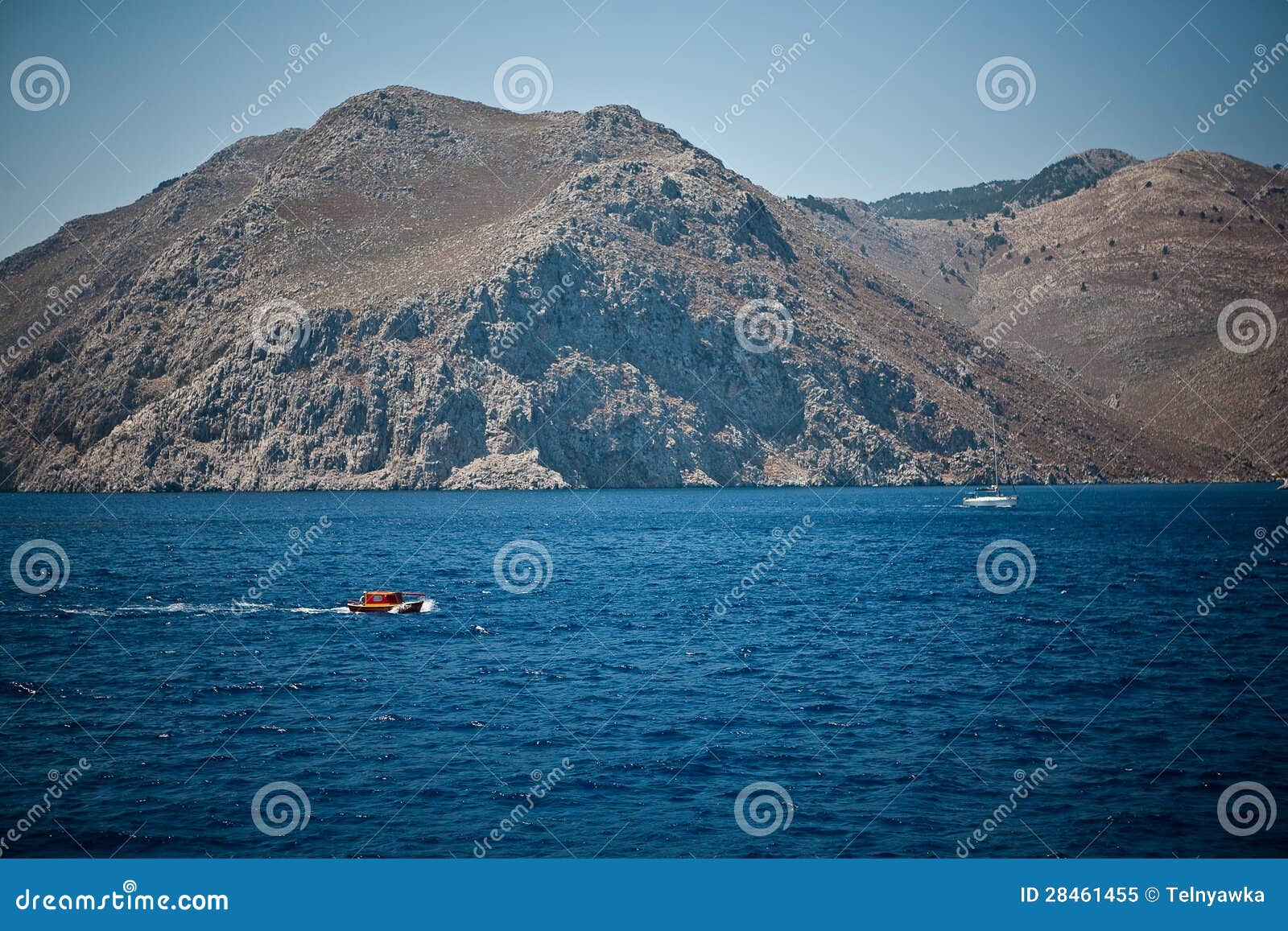 Island Symi (Simi) stock image. Image of holidays, water - 28461455