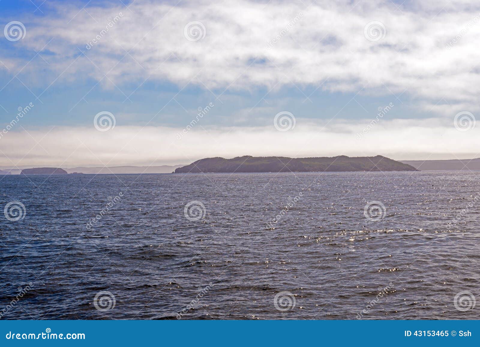 Island view stock image. Image of living, blue, rocks - 43153465