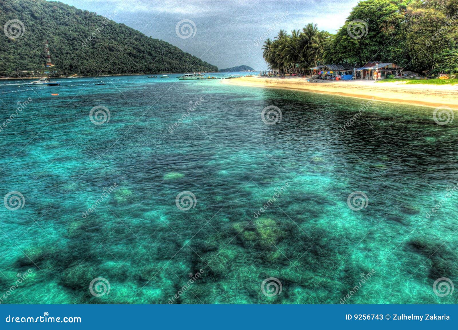 Island View the underwater stock image. Image of escape - 9256743