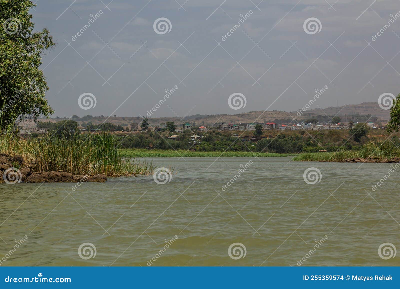 Islands at the Blue Nile Outlet in Tana Lake, Ethiop Stock Photo ... Islands at the Blue Nile Outlet in Tana Lake, Ethiop Stock Photo ...