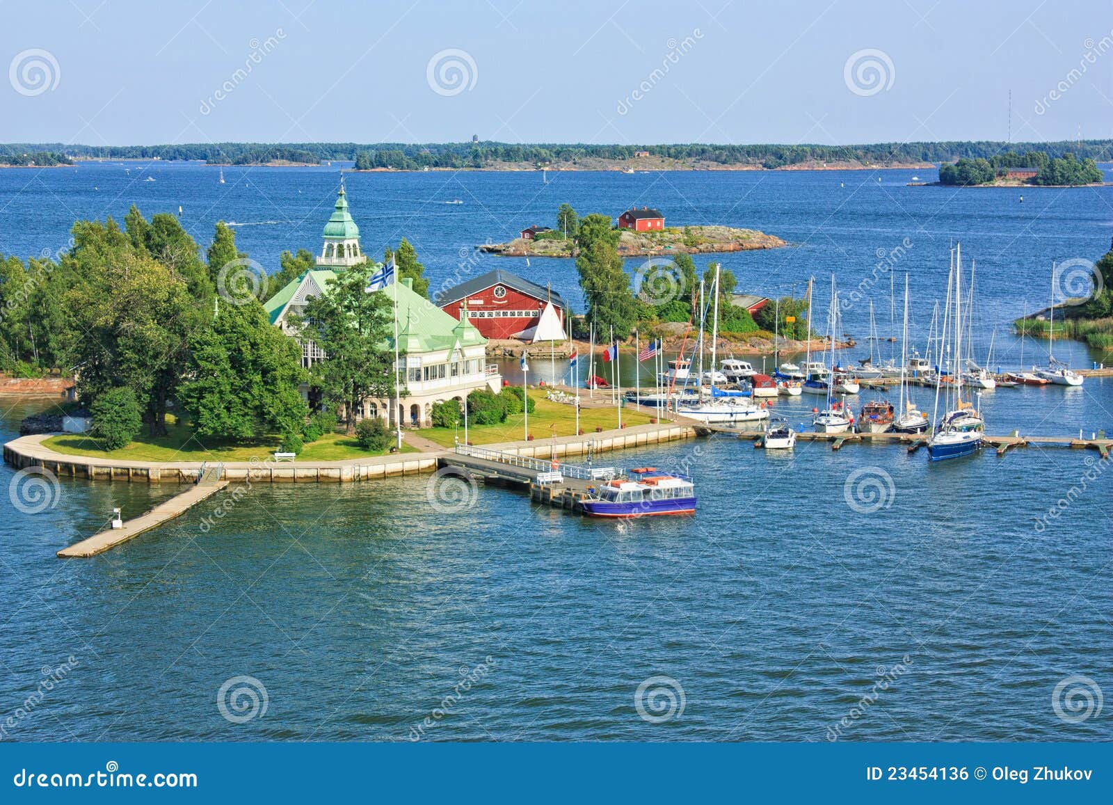 Islands Near Helsinki in Finland Stock Photo - Image of national ...