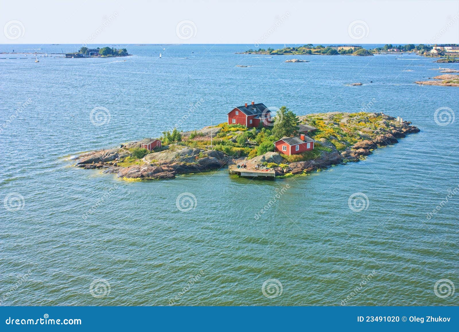 Islands Near Helsinki in Finland Stock Photo - Image of port, finnish ...