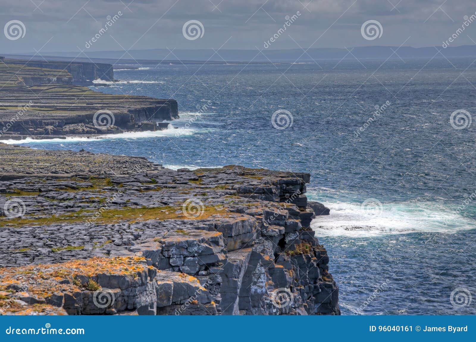 Islas de Aran, Irlanda imagen de archivo. Imagen de playa - 96040161