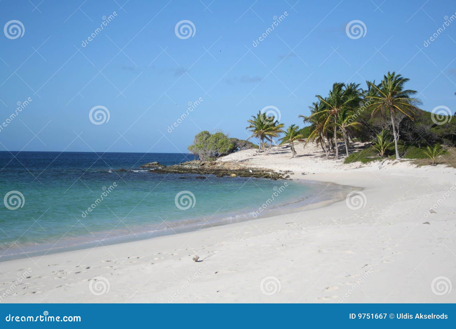 Islas Los Testigos Venezuela Imagen de archivo - Imagen de azul ...