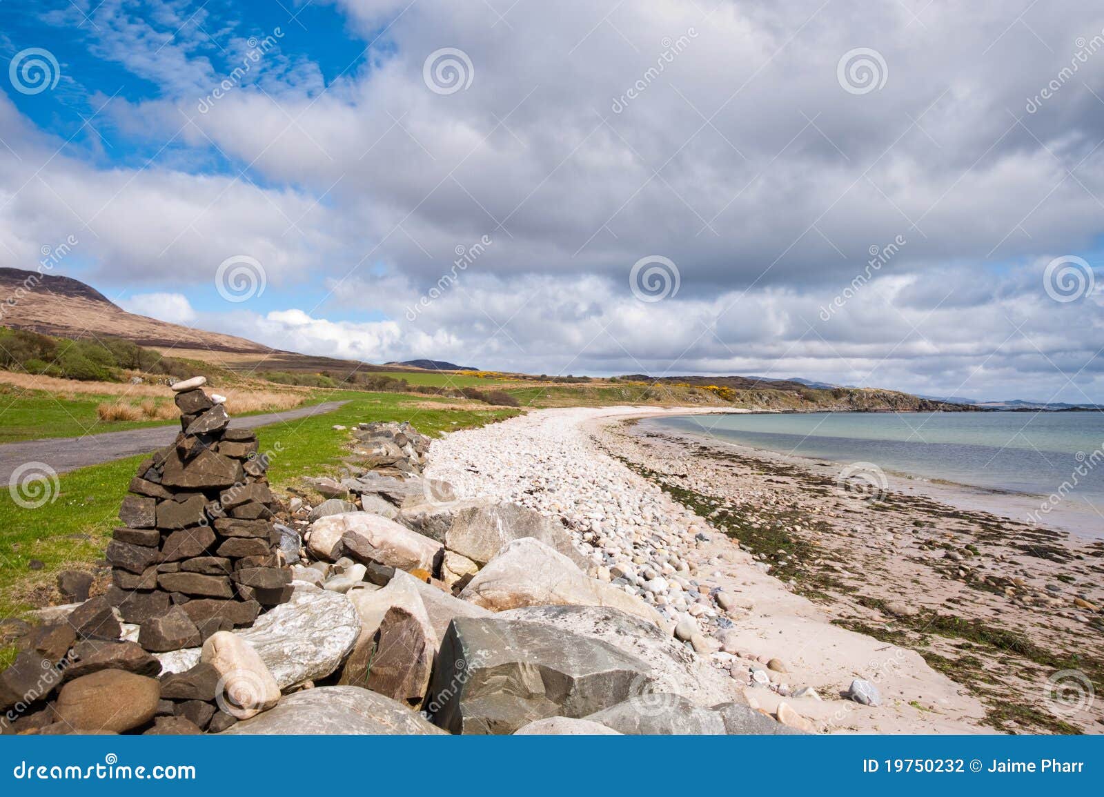 Islay landscape stock photo. Image of nature, season - 19750232