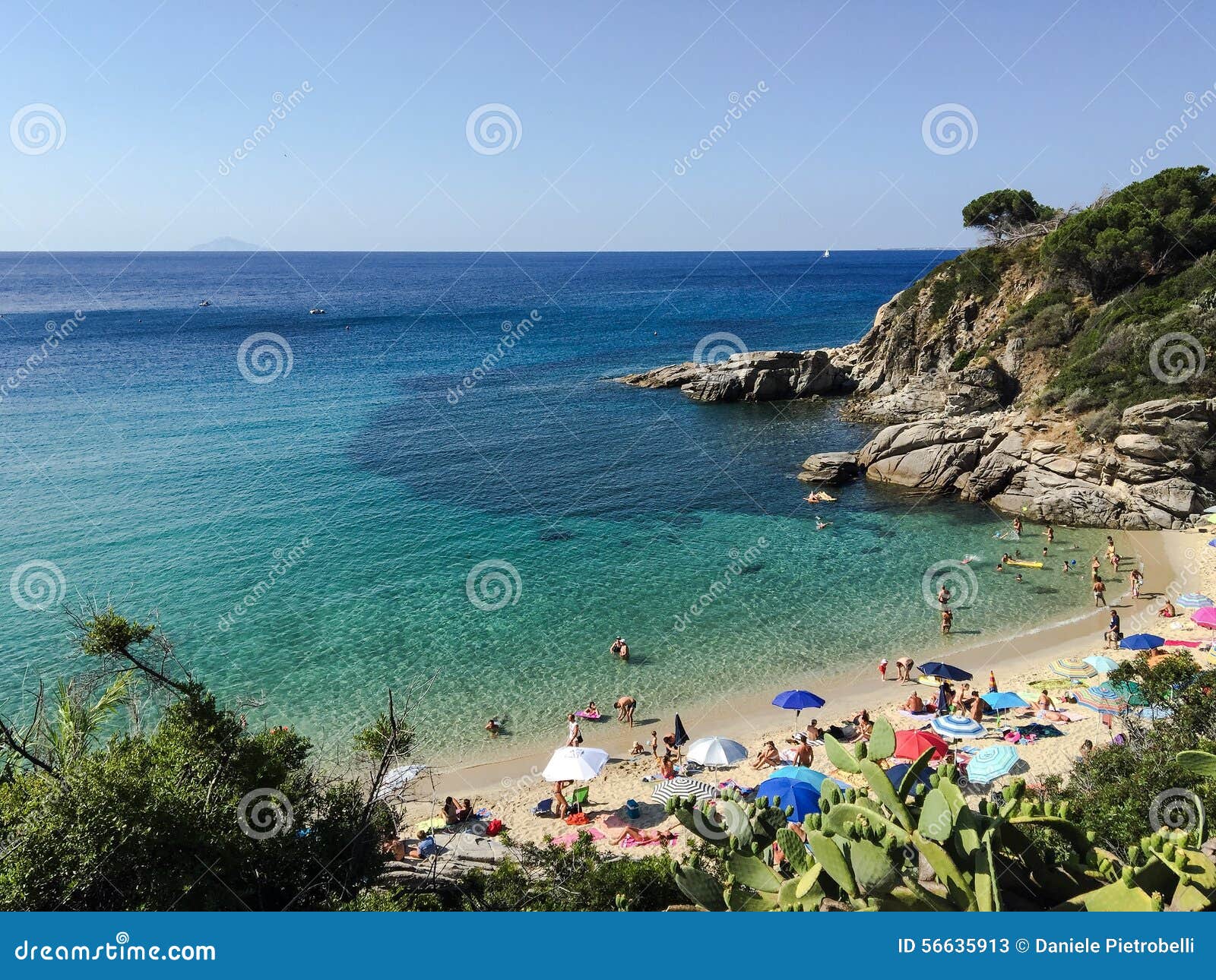 Isle of Elba, Italy stock image. Image of cavoli, isle - 56635913