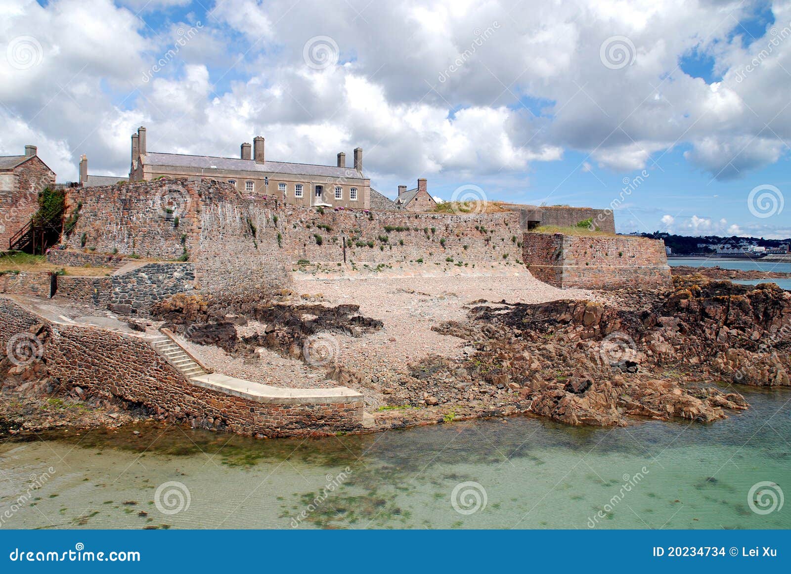 Isle of Jersey: Elizabeth Castle Stock Photo - Image of fortress ...